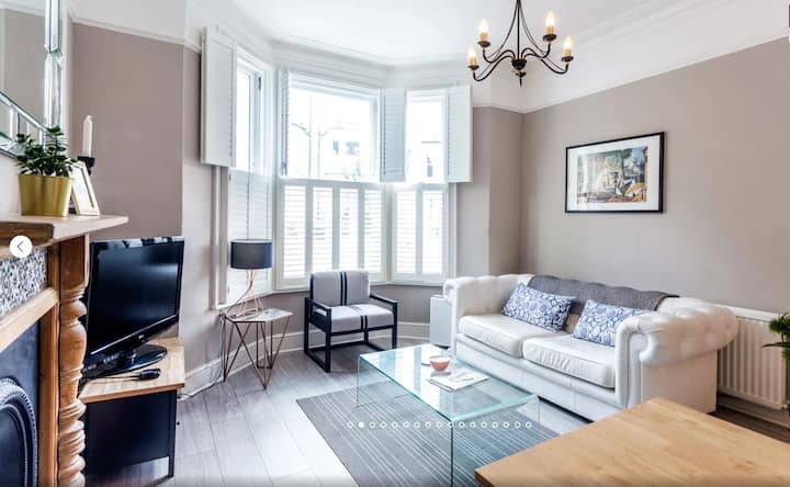 Queen's Park Trendy 2br Garden Flat - London