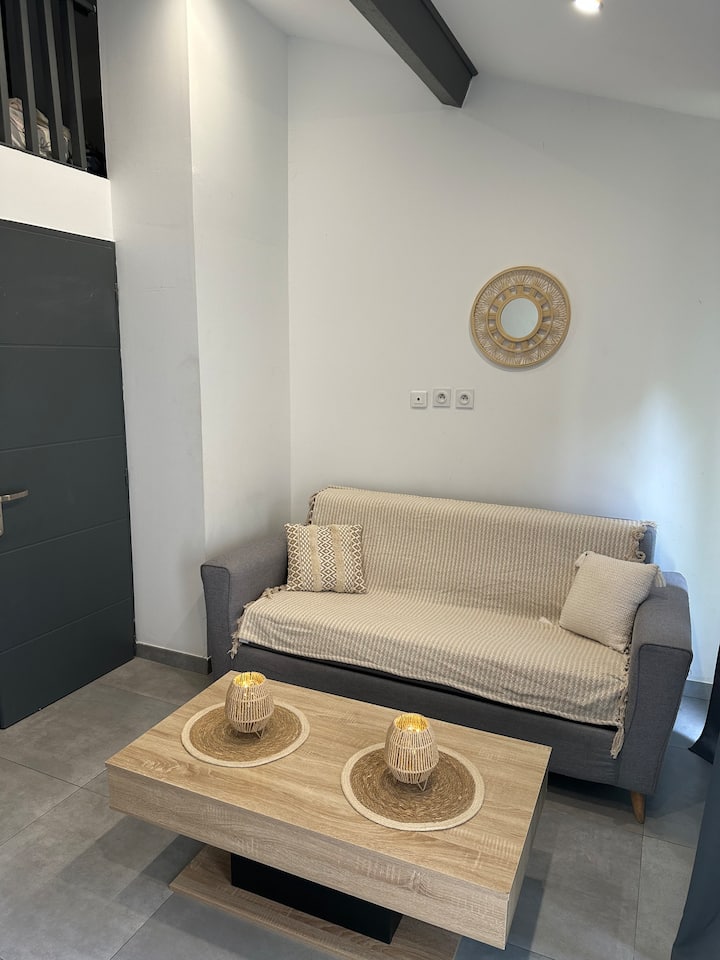 Studio Situé Sur La Rte De La Mer (Plage à 10 Min) - Lunel