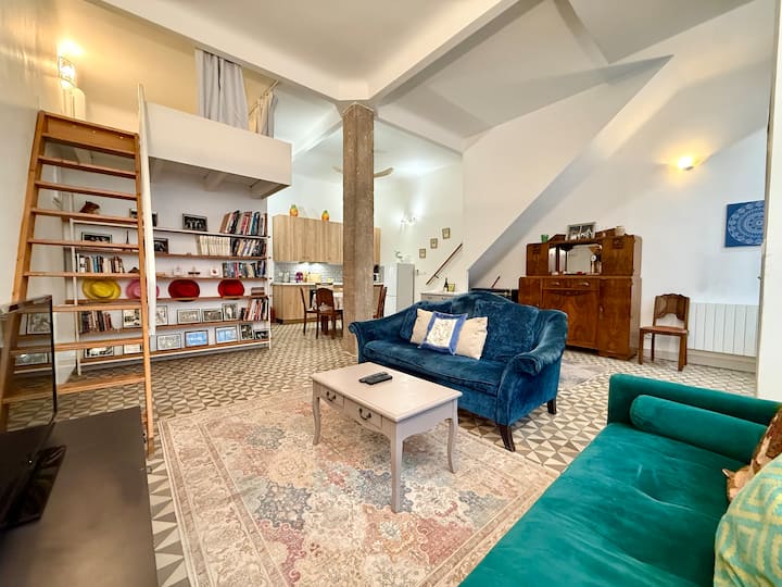 Loft Art Déco 110 M² 6 Pers 2 Salles De Bain - Paris