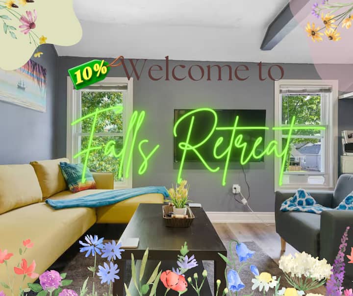Falls Retreat : 2br Home, Walk To Falls + Parking - Niagara Falls