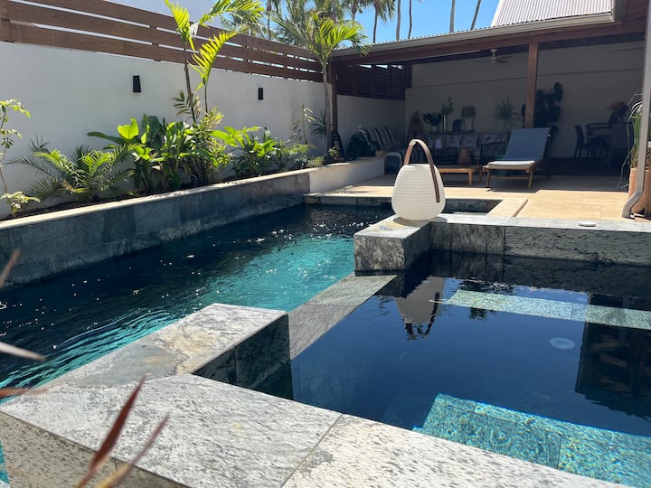 Belle Villa Bord Lagon St Gilles Piscine+ Jacuzzi - Saint-Gilles