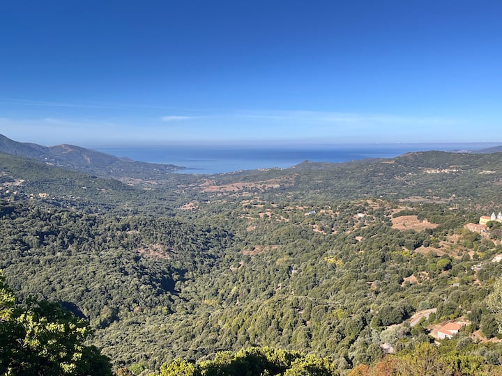 Petite Maisonnette Proche Mer Dans Hameau Paisible - Calcatoggio