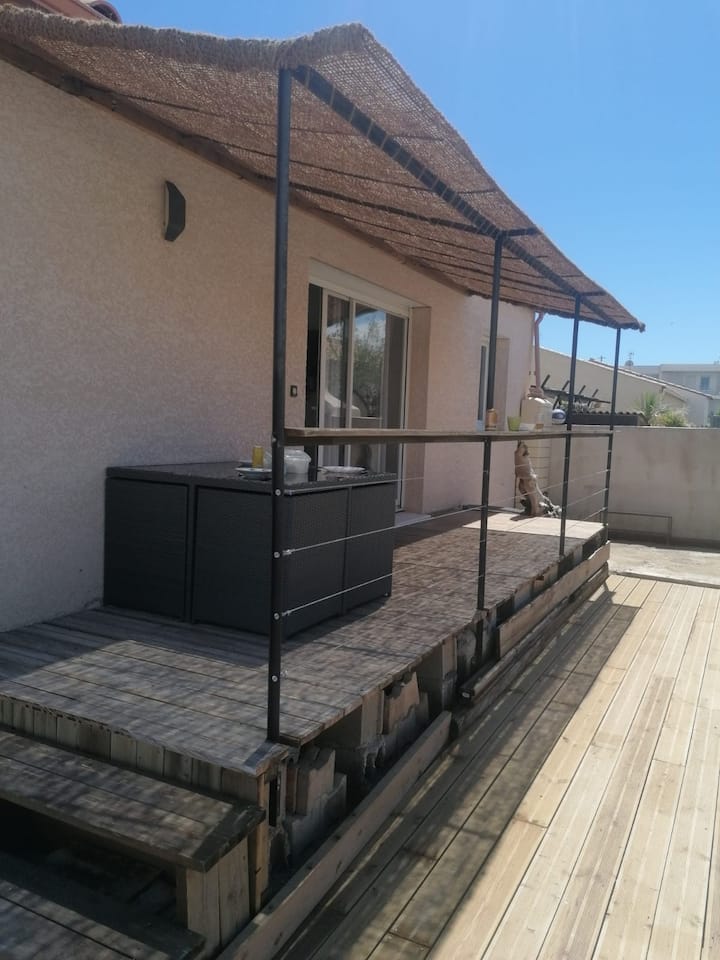 Joli T3 Proche Lagune Et Plages Port La Nouvelle - Port-la-Nouvelle