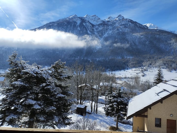 Agréable Appartement Au Calme Avec Vue Montagne - Le Monêtier-les-Bains
