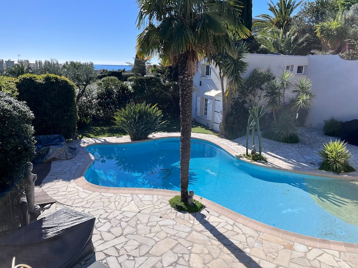 Ma Cabane à La Mer, Villa Avec Piscine En Duplex - Juan-les-Pins