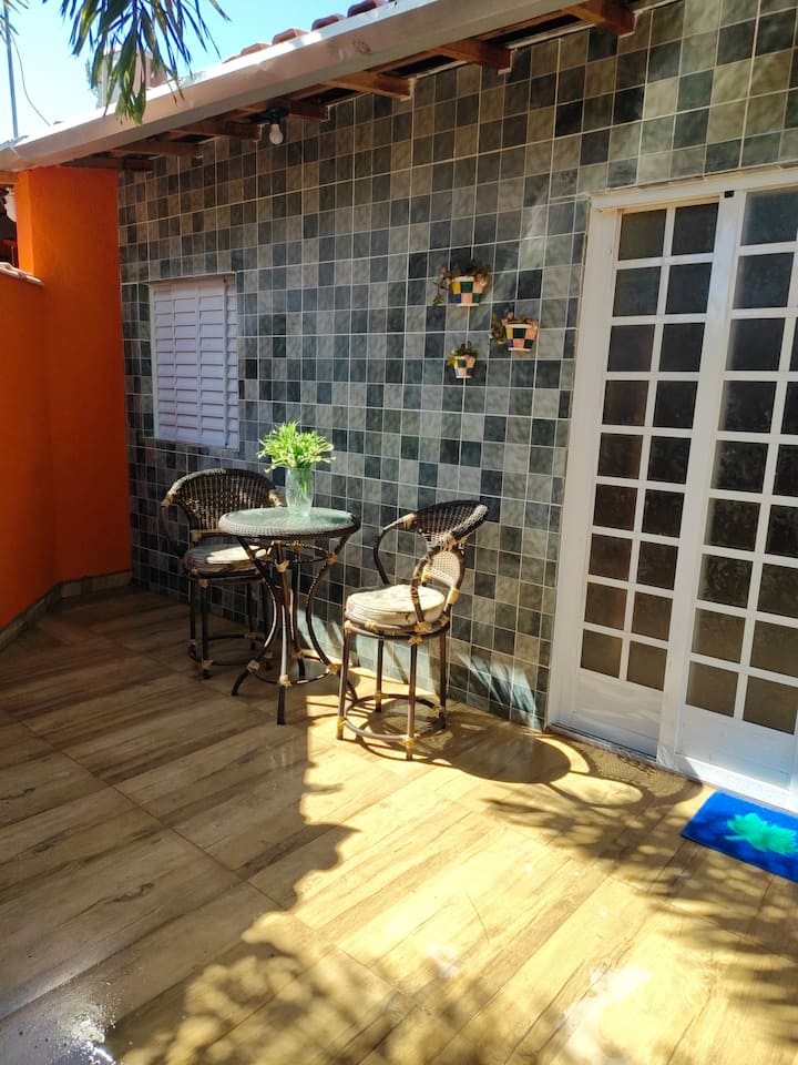 Chale Ilhabela/varanda/churras/aceita Pet/ar Cond/ - Ilhabela