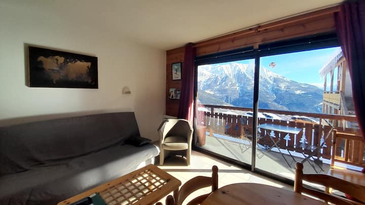 "Ma Petite Location à Réallon", Jolie Vue Montagne - Lac de Serre-Ponçon