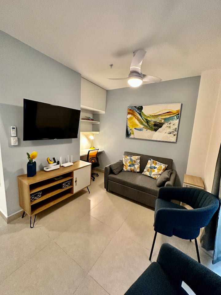 Cozy 1br/1ba Apt For 3 People In Santa Ana - Panama