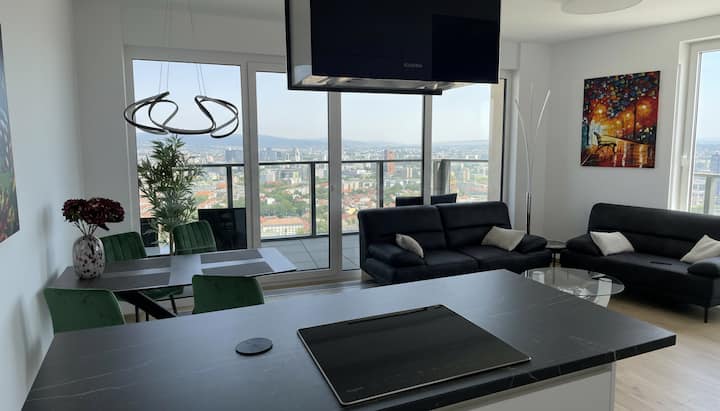 City View From 30. Floor, Parking Price Included - Slovakia