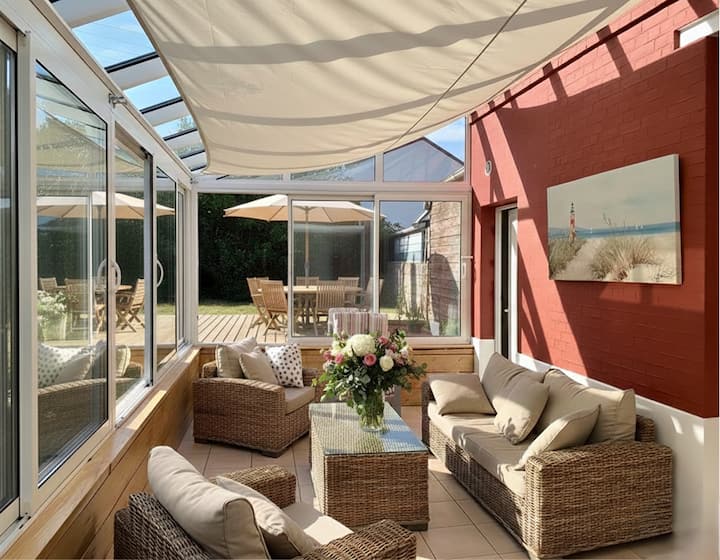 Maison 3* Avec Jardin, Vue Mer Et Terrasse - Criel-sur-Mer