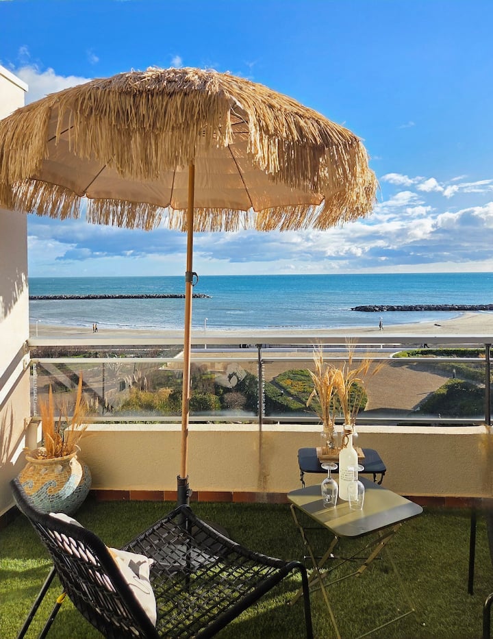 Studio Vue Panoramique Entre Mer Et éTangs. - Palavas-les-Flots