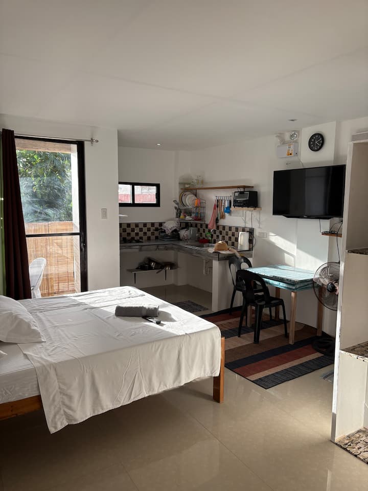 Ocean View Room W/kitchen Near To White Beach - Malay