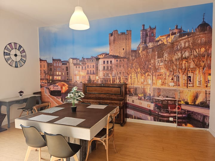 Narbonne Centre Ville Appartement Lumineux - 나르본
