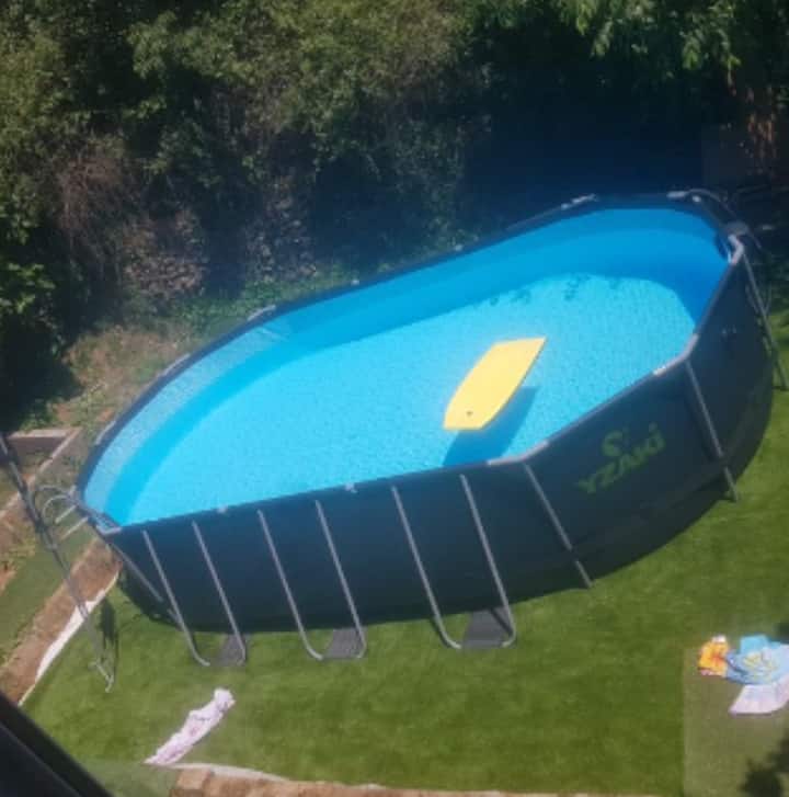 Villa Piscine Climatisation Grand Jardin Calme - Montpellier