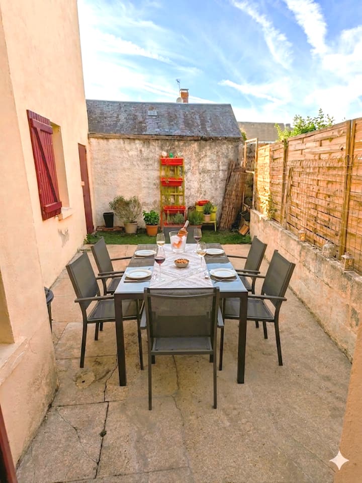 Maison Cosy 2* Avec Cour Privée | 5 Personnes - La Roche-Posay
