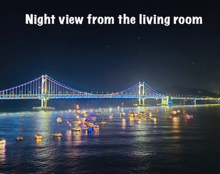 Guest Favorite | Gwangan Bridge Full Ocean View - Busan