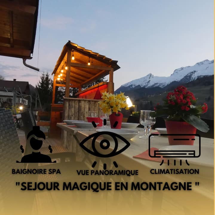 Rustig Comfort Jacuzzi Wifi Huisdieren Toegestaan - Haute-Savoie