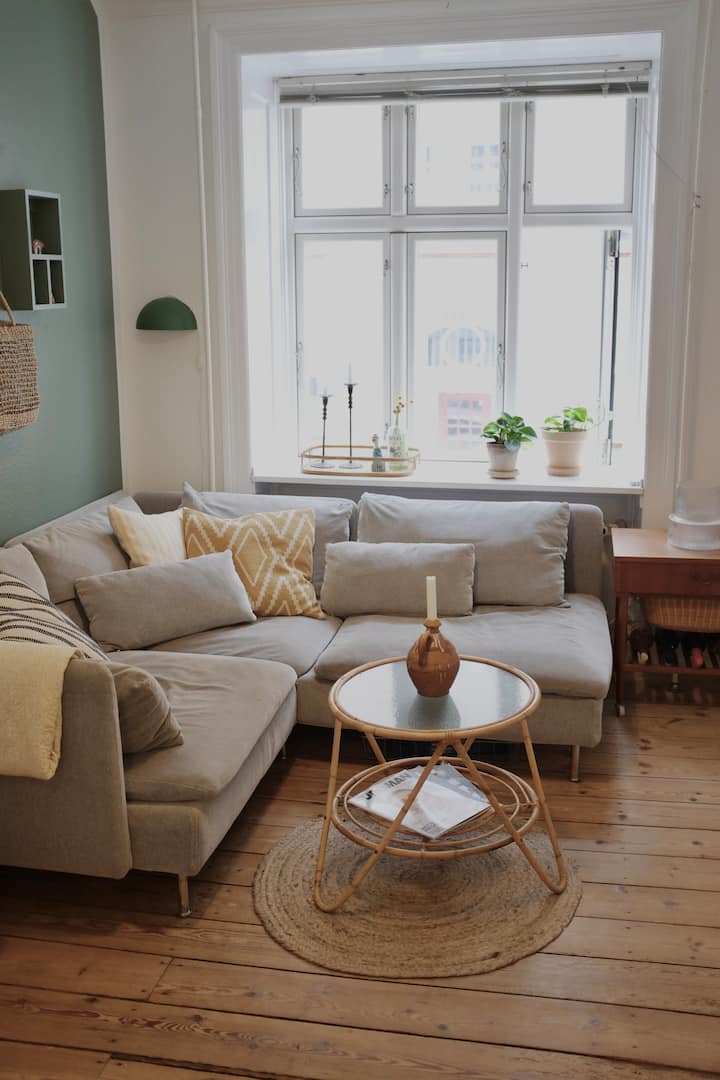 Central Placeret Lejlighed På Indre Nørrebro - Copenhaguen