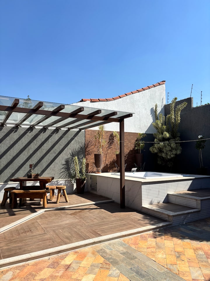 Casa Confortável E Encantadora, Com Spa E Estac. - Santa Luzia