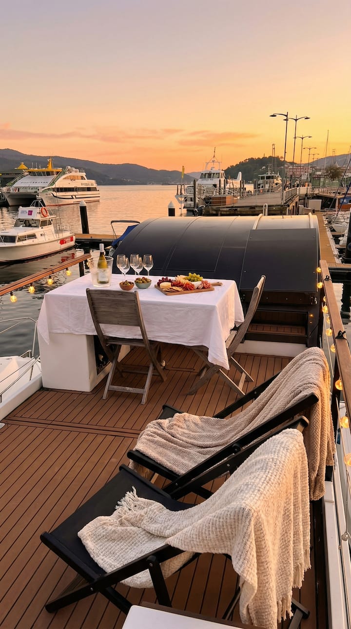 Experiencia ÚNica: Casa Flotante En Puerto Vigo - Vigo