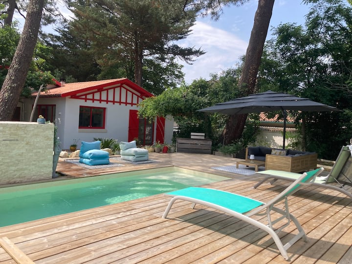 Villa Piscine Chauffée Accès à La Plage à Pied - Arcachon