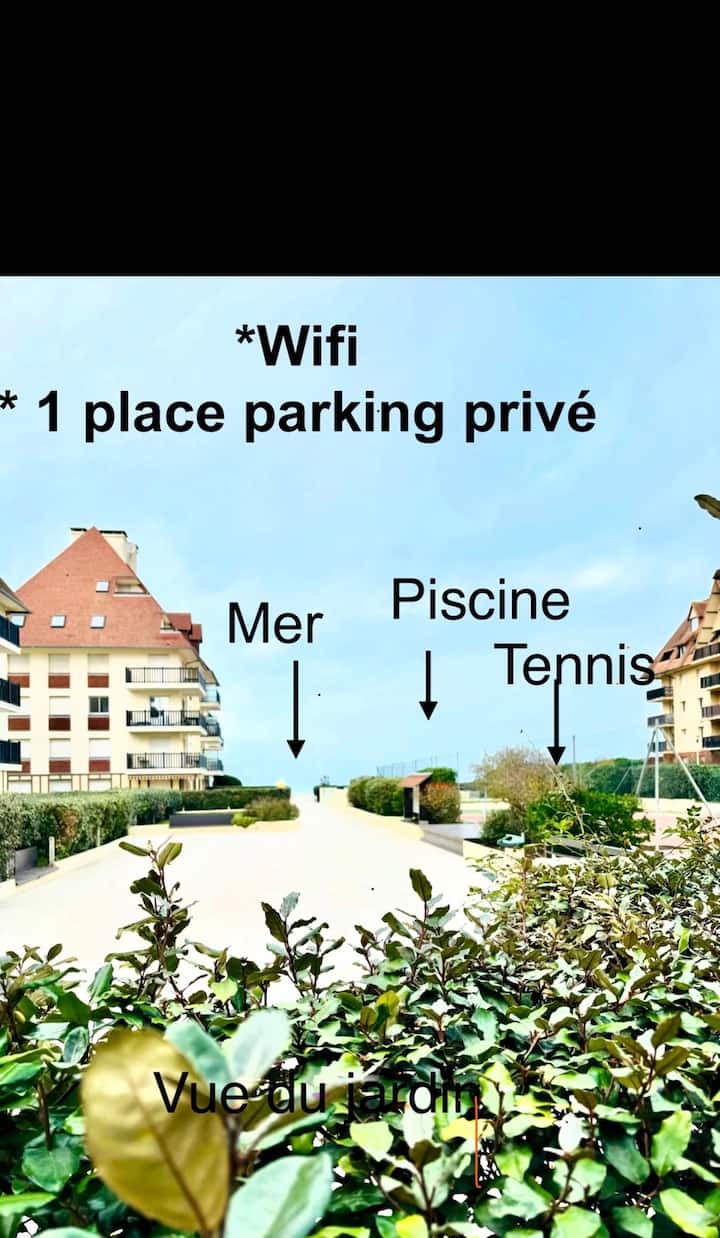 Studio Cabourg Mer/parking/piscine/tennis 2/4 Pers - Cabourg