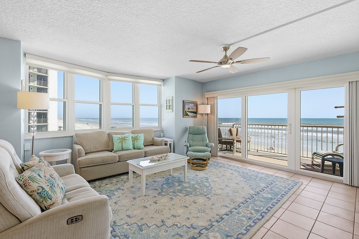 Wrap-around Oceanfront Views From This Corner Unit - Ponce Inlet, FL