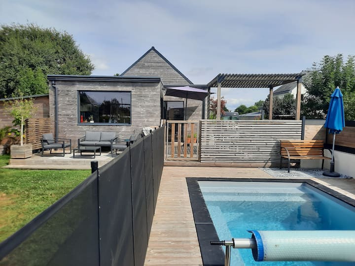 Maison Proche Plage, Piscine. - Plouhinec