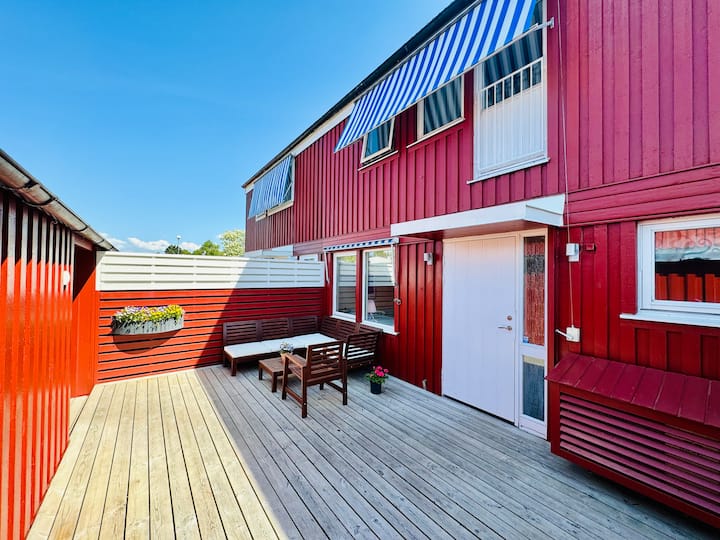 Cozy Terrace House In Fiskebäck Near The Sea - Gothenburg