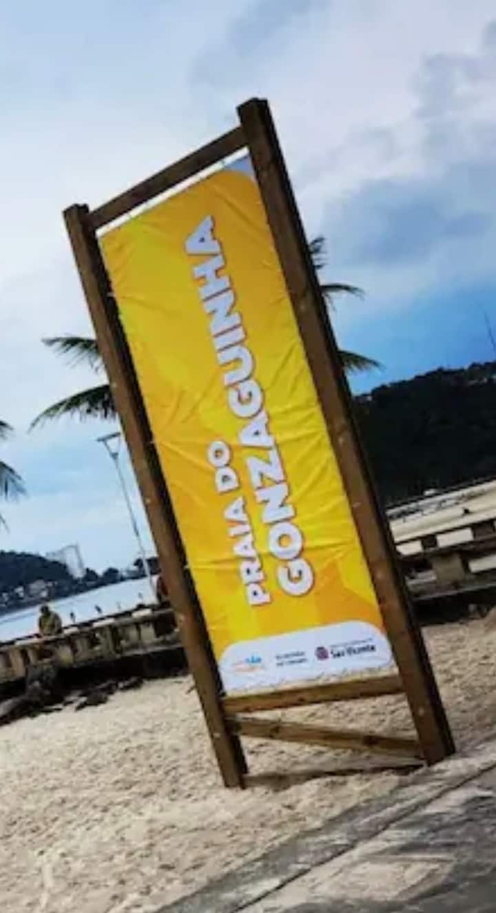 Flat Com Piscina E Portaria 24h Com Manobrista - Santos