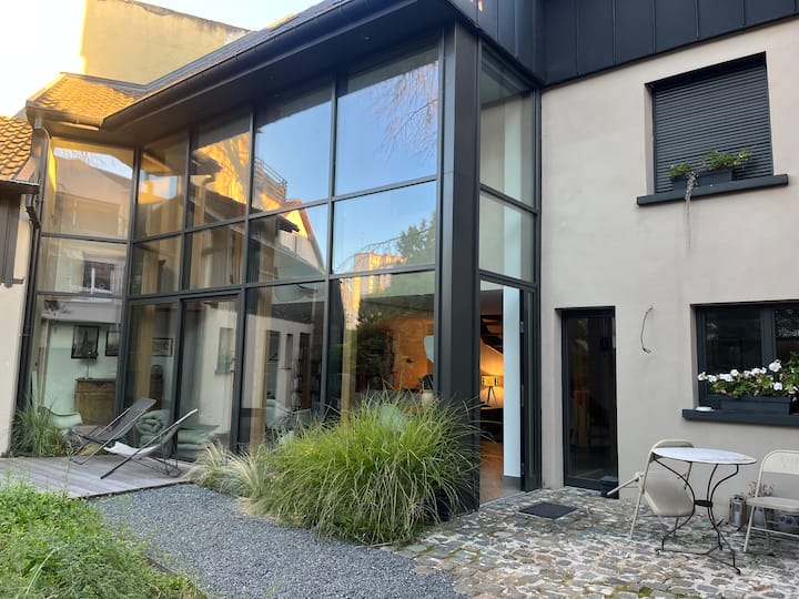 Loft Lumineux & Jardin Secret - La Wantzenau