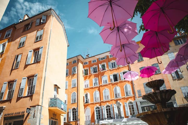 ☀️Appartement - Place Aux Aires - 110m2 - Grasse