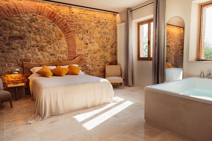 Charming Tuscan Loft With Swimming Pool - Montepulciano