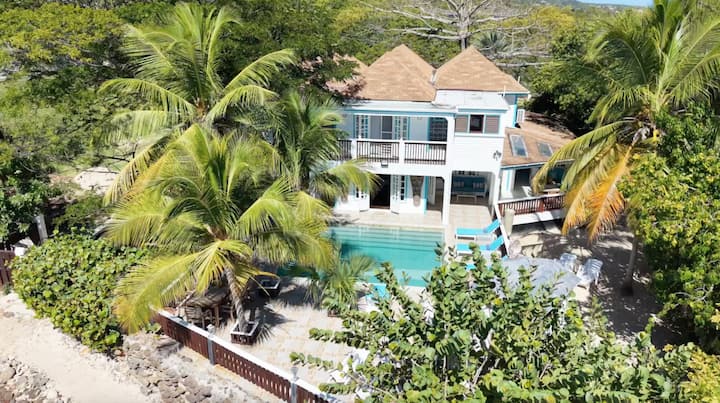 Gorgeous Seafront Villa In Turtle Bay, English Hbr - Antigua and Barbuda