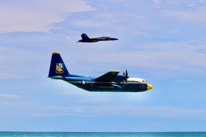 Blue Angel Show Dates Available! Front Row Seat! - Pensacola Beach, FL