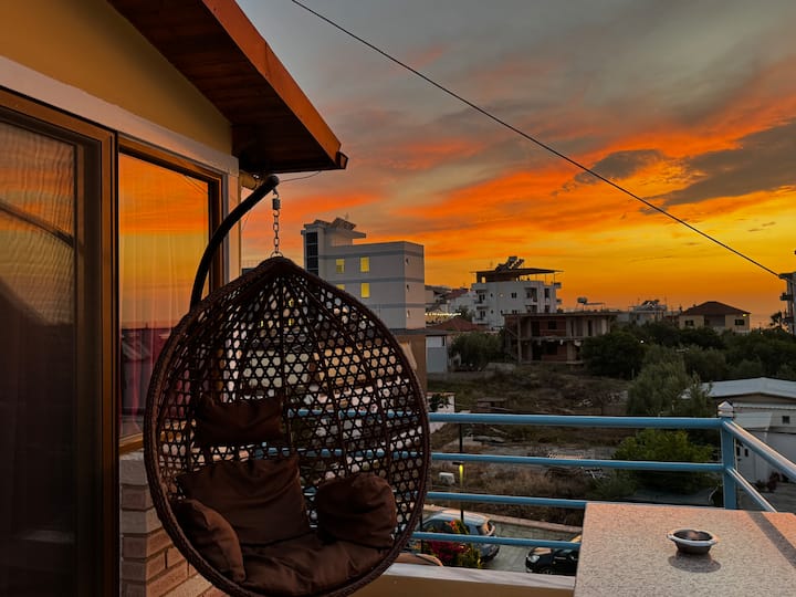 Sunset Balcony | Near Beaches - Ksamil