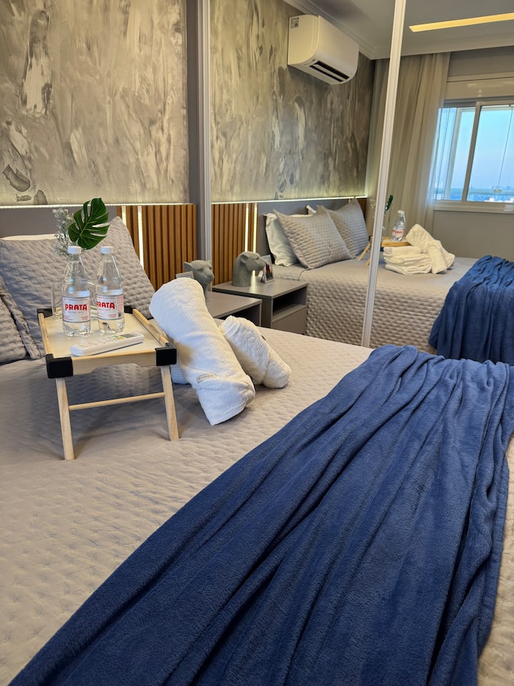 Studio Encantador, Alto Padrão Com Piscina Gru/sp - Guarulhos