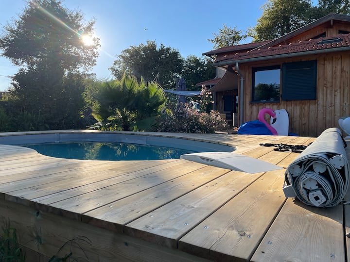 Belle Villa En Bois - Andernos-les-Bains