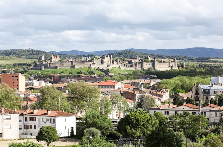 *Studio Avec Parking Vue Cité De Carcassonne* - Carcassonne