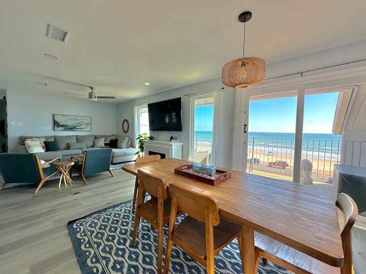 Lion’s Den|ocean View| Across From Beach| Pool - Galveston, TX