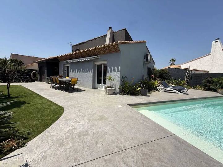 2 Chambres Dans Notre Maison Occupée Piscine/plage - Saint-Cyprien