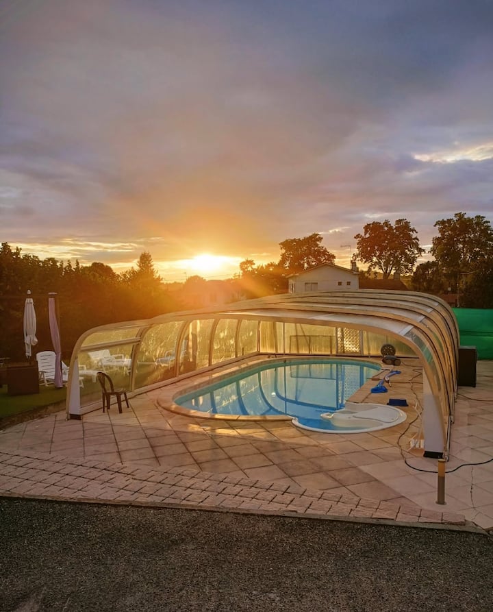 Chambre Charmante Avec Parking Privée. - Caussade