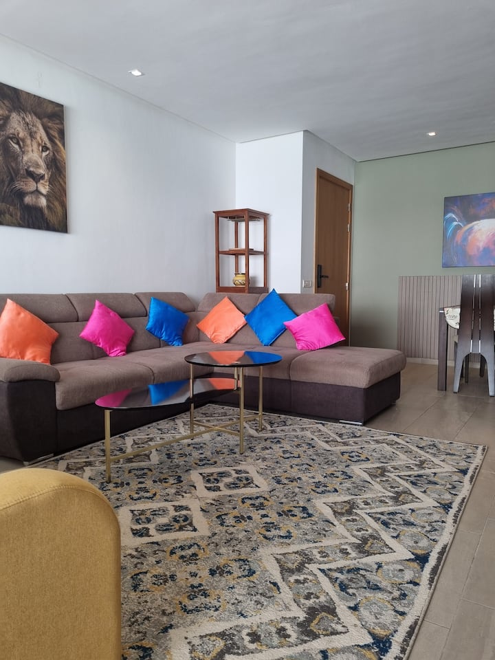 Joli Appartement Val D'or- Hahoura - Témara