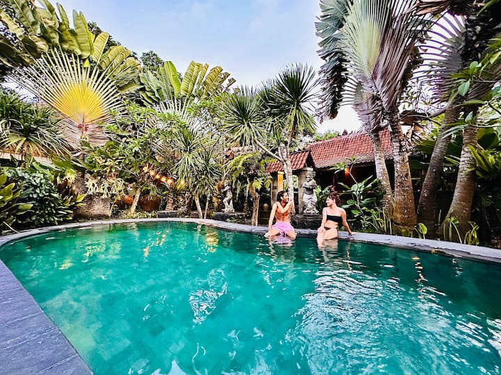 Bungalow With Pool/breakfast Included Near Ubud - Indonésie