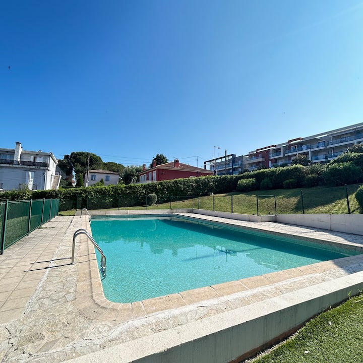 Charmant Studio Cosy & Piscine Proche Gare Antibes - Antibes