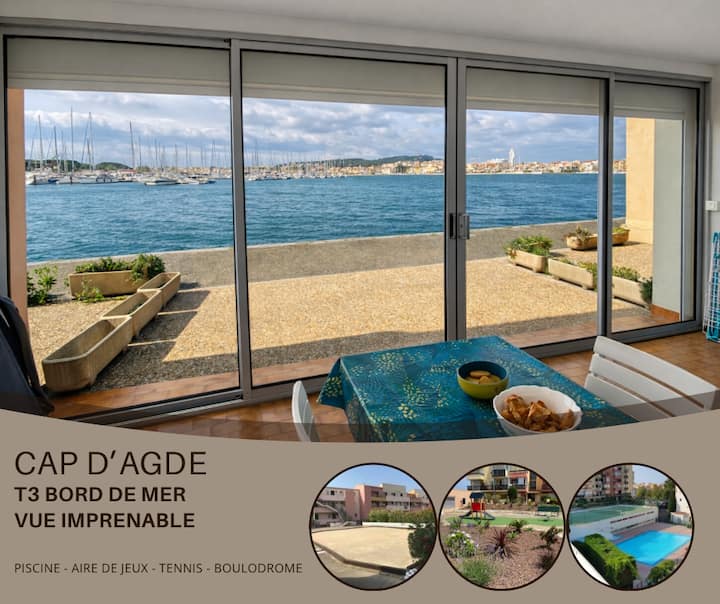 ÉTé En Bord De Mer – T3 Vue Magnifique & Terrasse - Agde