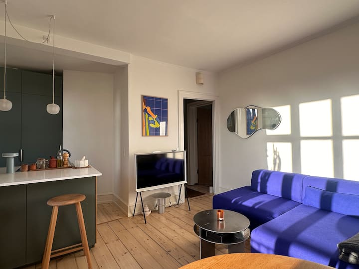 Renovated Apartment, With Balcony & Private Garden - Copenhagen