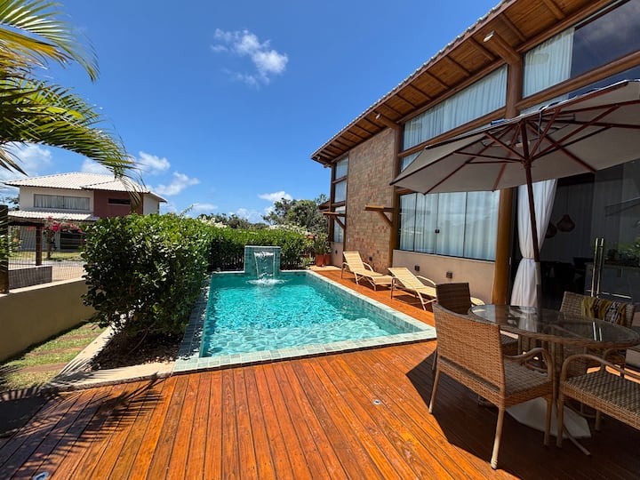 House With Pool And Private Jacuzzi, 200 Mb Wifi. - Brasil