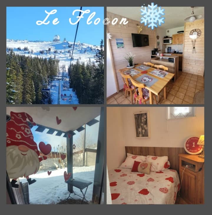 Le Flocon, Petit Cocon Des Neiges, Draps Inclus - Morez