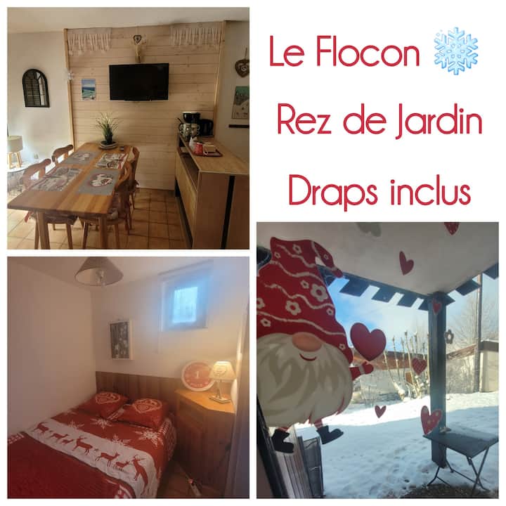 Superbe Appart'  En Rez De Jardin, Draps Inclus - Les Rousses